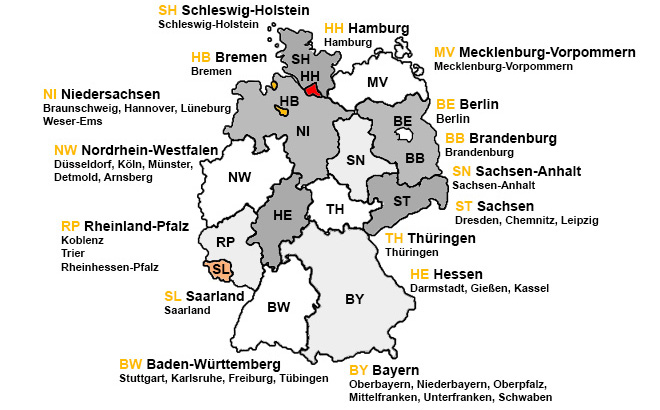 Liste Der Stadte In Deutschland